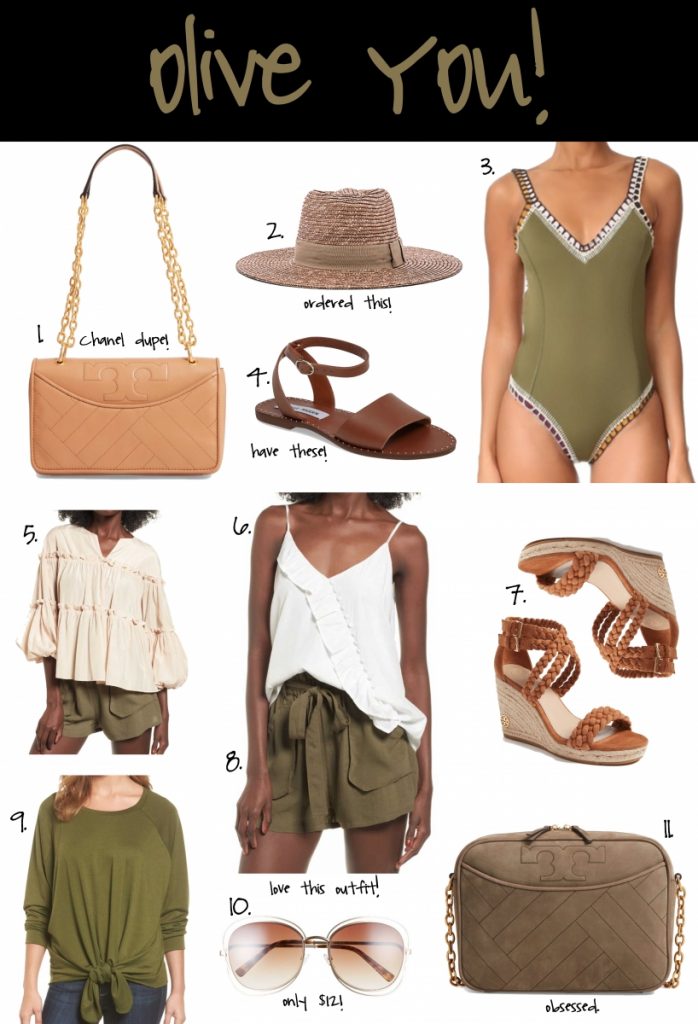 Olive Outfit Inspiration | The Sweetest Thing