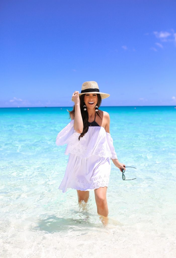 Perfect White Dress for Poolside or Date Night | The Sweetest Thing