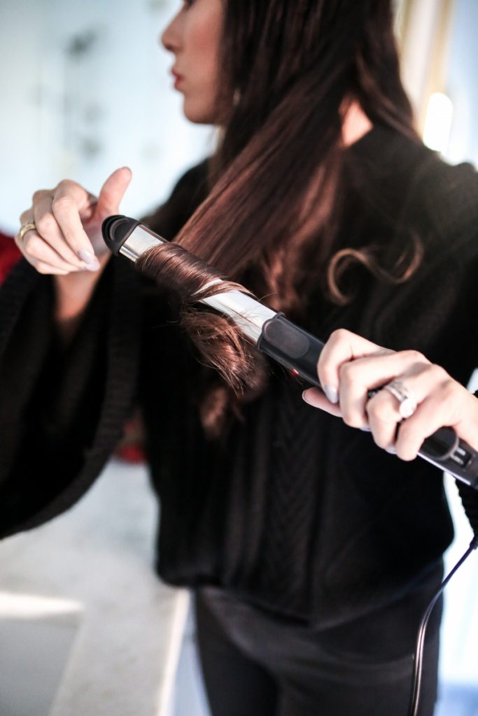 How I Use My Conair Straightener To Curl My Hair | The Sweetest Thing
