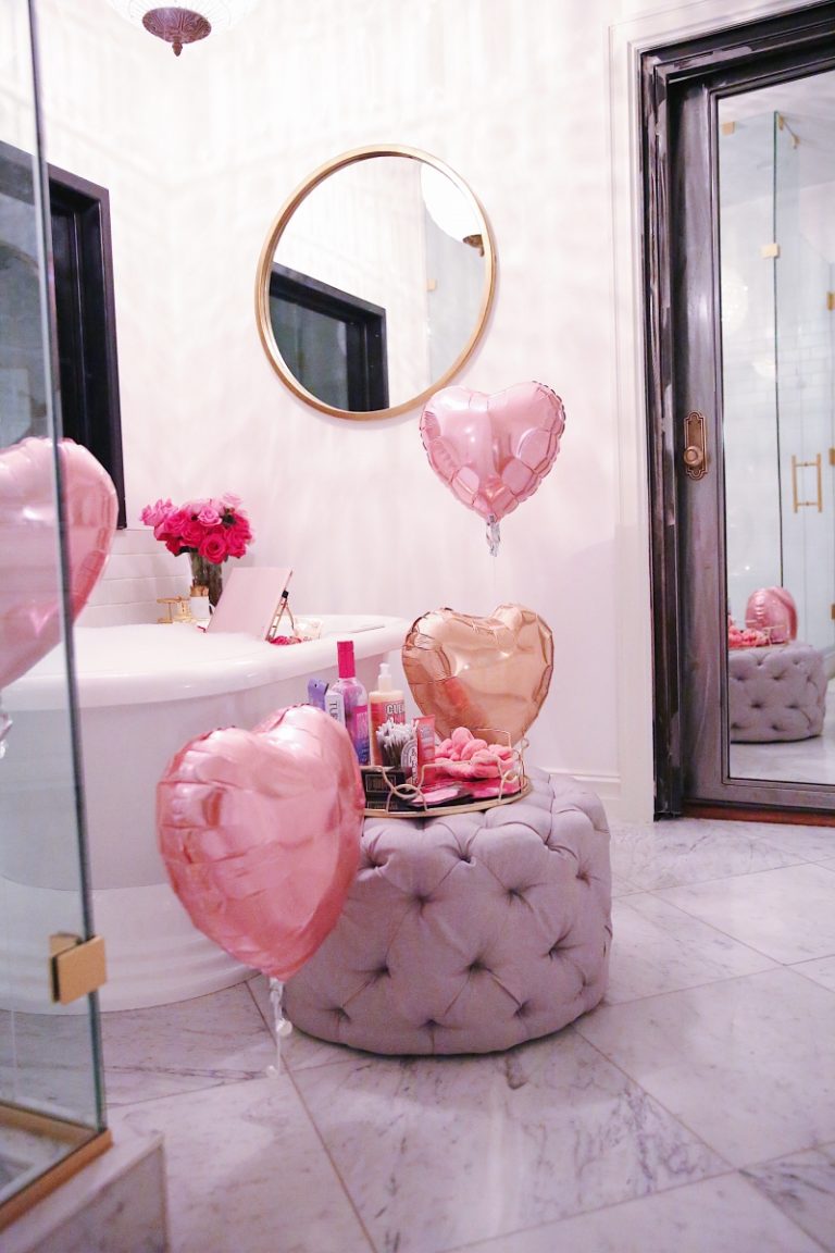 Valentine's Spa Night At Home + On A Budget | The Sweetest Thing