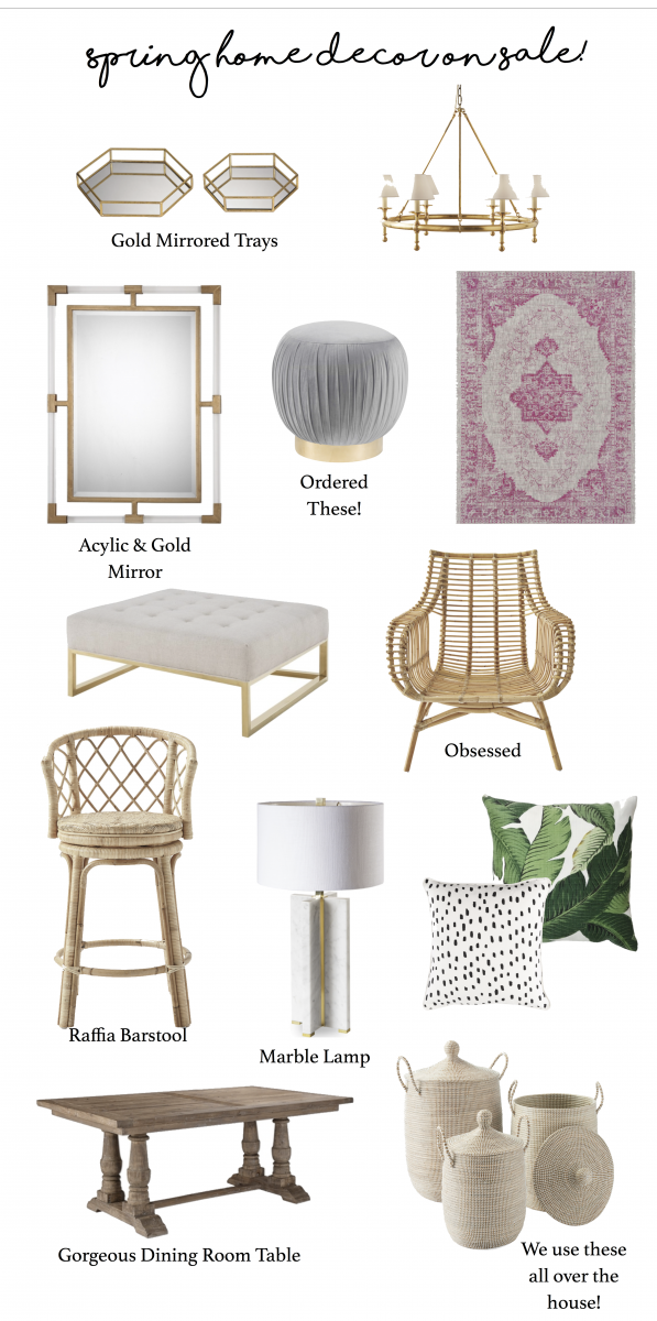 Major Spring Home Decor Sale [25% Off!] | The Sweetest Thing