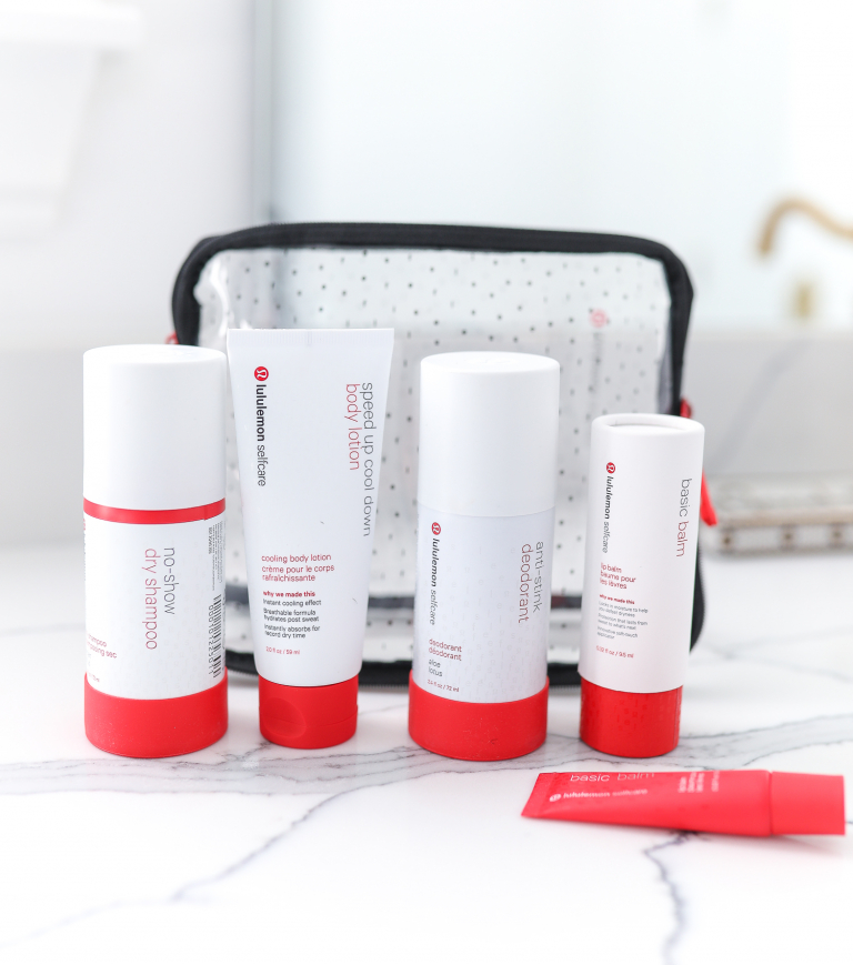 Lululemon Leopard Leggings and Vest Outfit | The Sweetest Thing