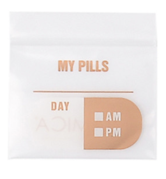 Rose Gold Pill Pouches | The Sweetest Thing