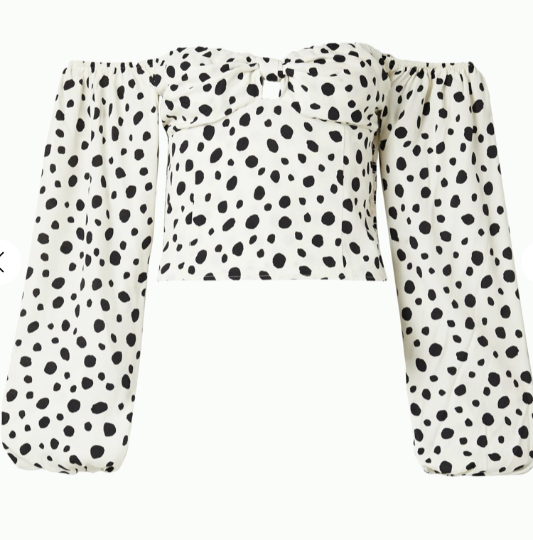 White Simi Off-the-Shoulder Blouse | The Sweetest Thing