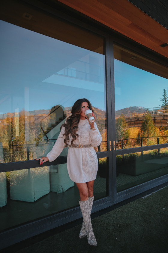 Sweater [Dress] Weather in Aspen🍁 [A Closet Staple] | The Sweetest Thing