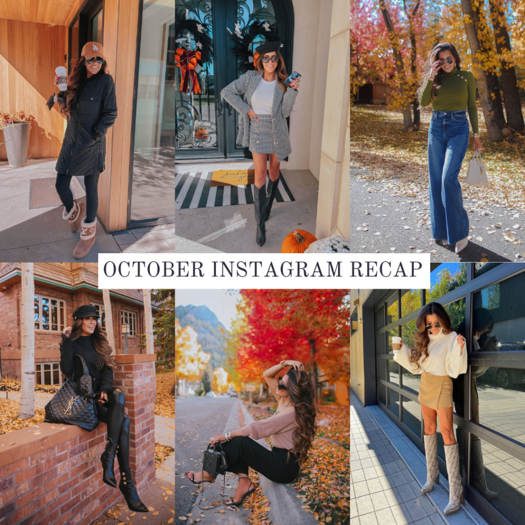 October Instagram Recap [Fall Fashion🍂 & Aspen🍁] | The Sweetest Thing