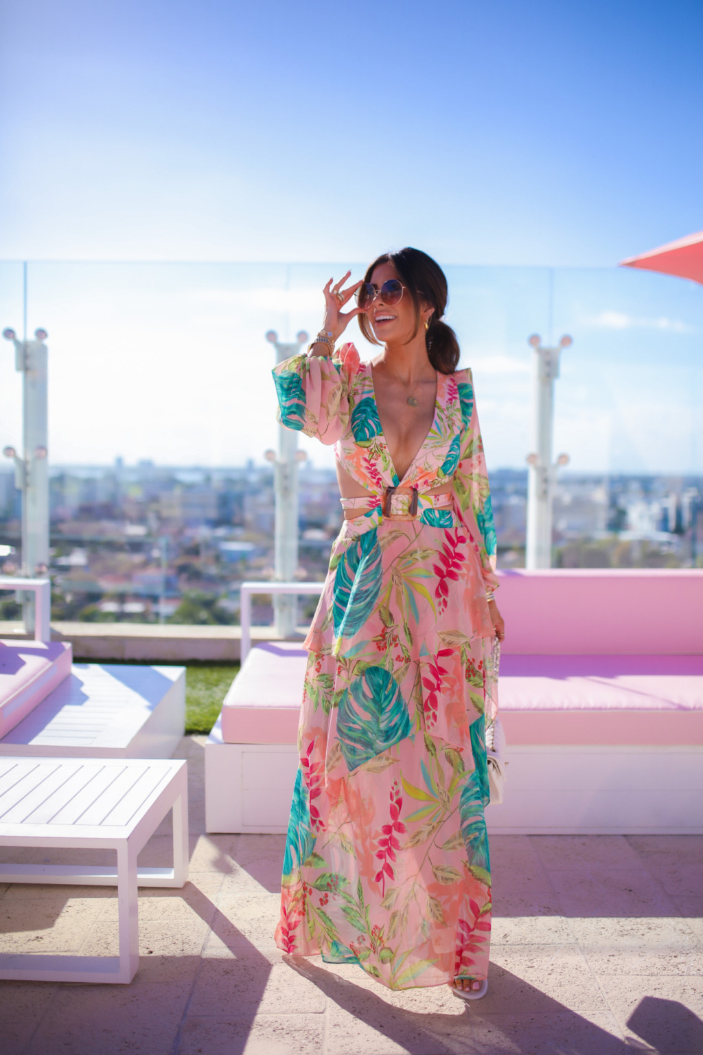 Fun & Flirty Floral 🌺 Date Night Look In Miami 🌴 | The Sweetest Thing