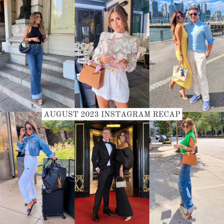 August 2023 Instagram Recap [NYC ] | The Sweetest Thing
