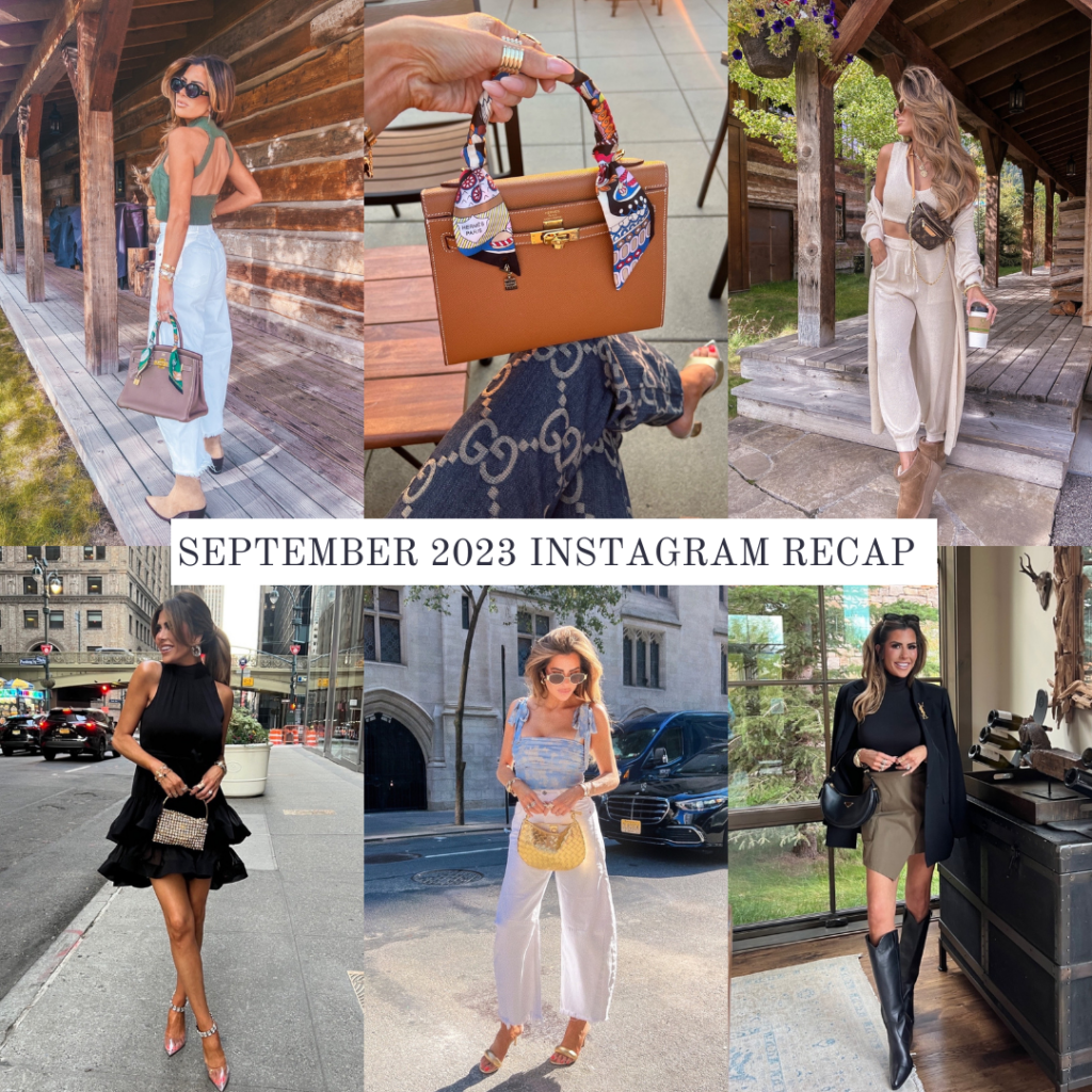 September 2023 Instagram Recap [NYC & Jackson Hole 🍁] | The Sweetest Thing