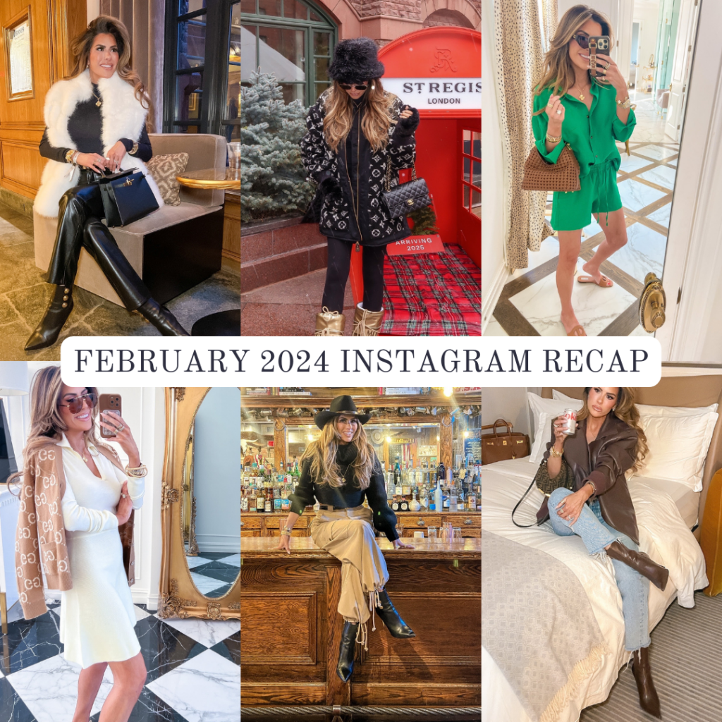 February 2024 Instagram Recap [Aspen Trip + Affordable Outfit Hauls Via ...
